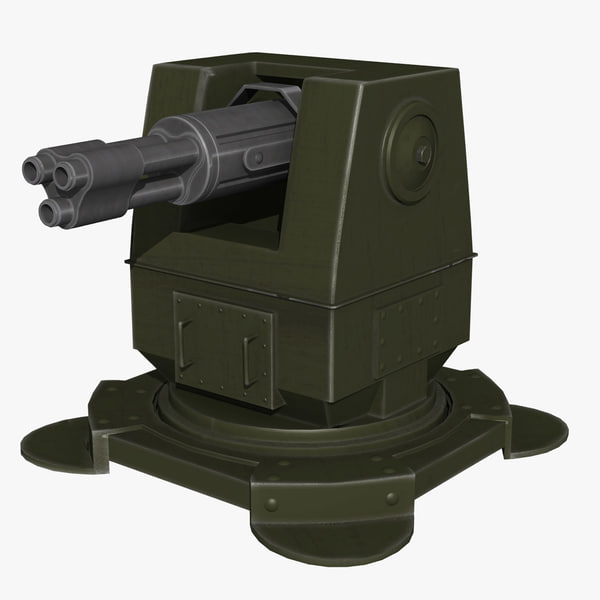 3ds triple barrel gun