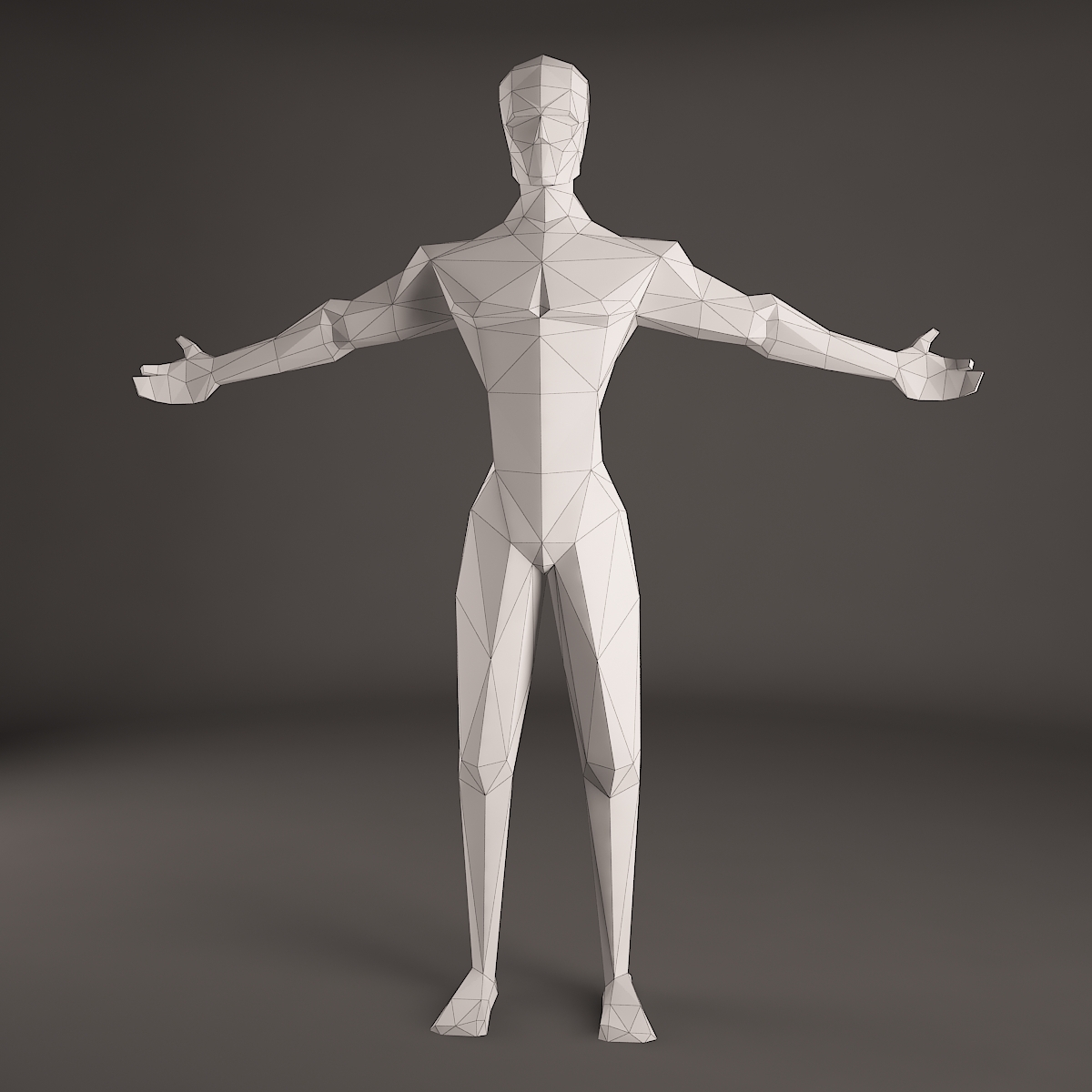3d model man figure