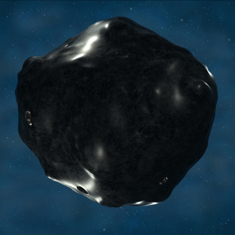 3d meteor meteorite model