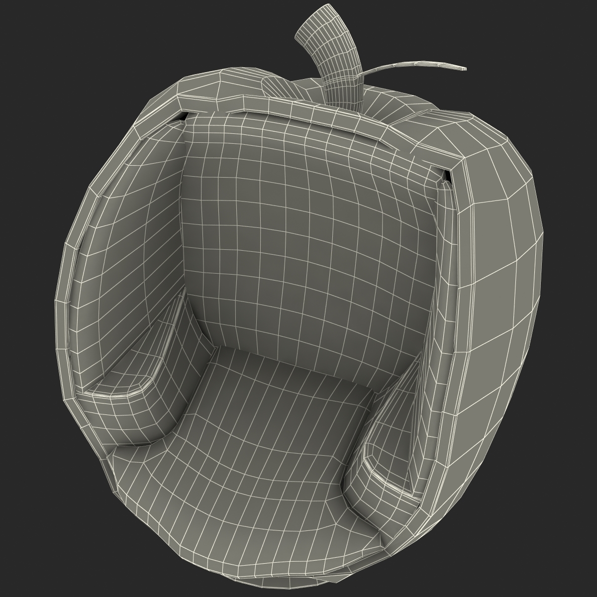 3d model apple chair