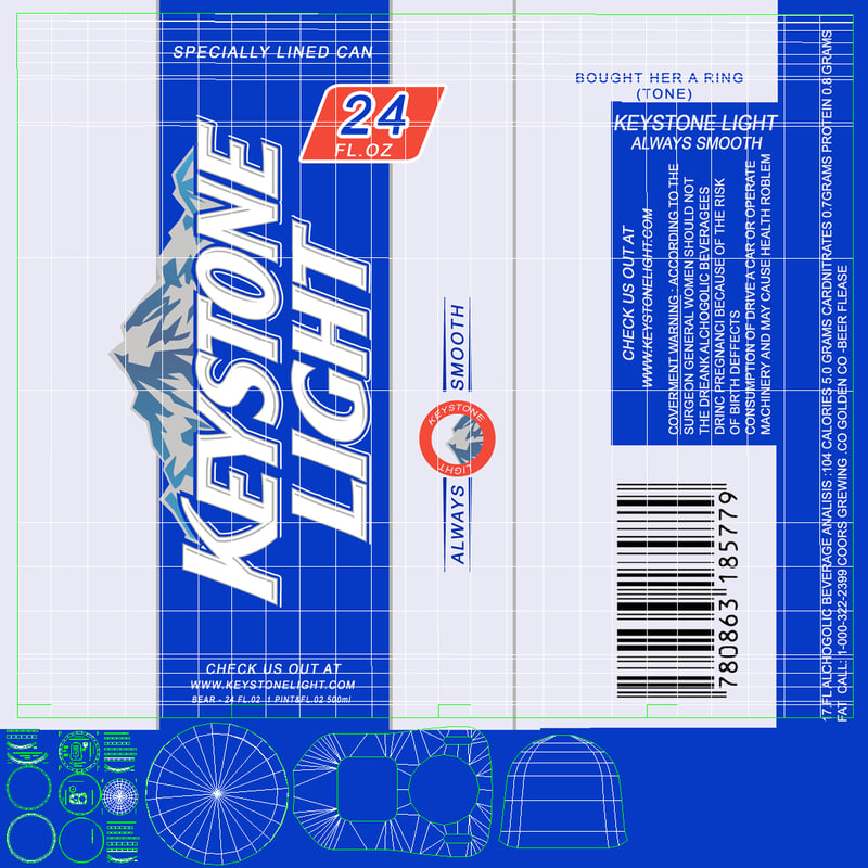 3ds keystone light beer