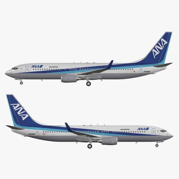 boeing 737-800 ana 3d model