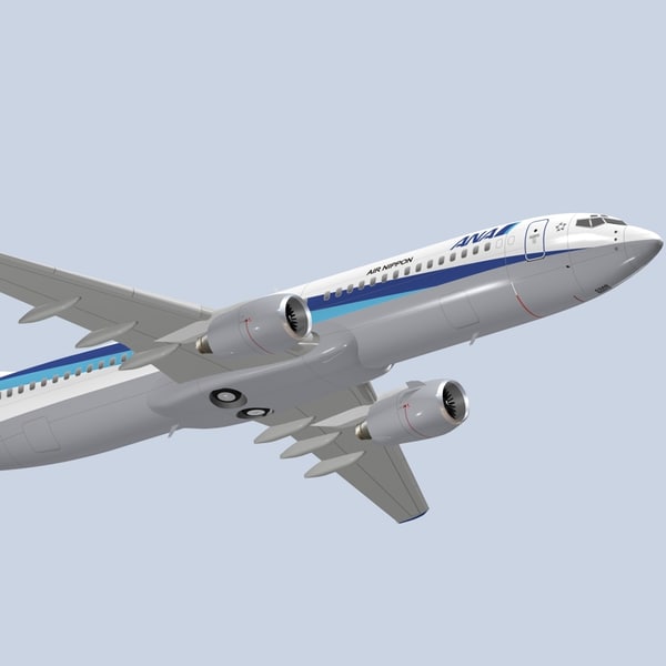 boeing 737-800 ana 3d model