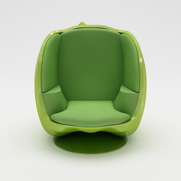 3d model apple chair