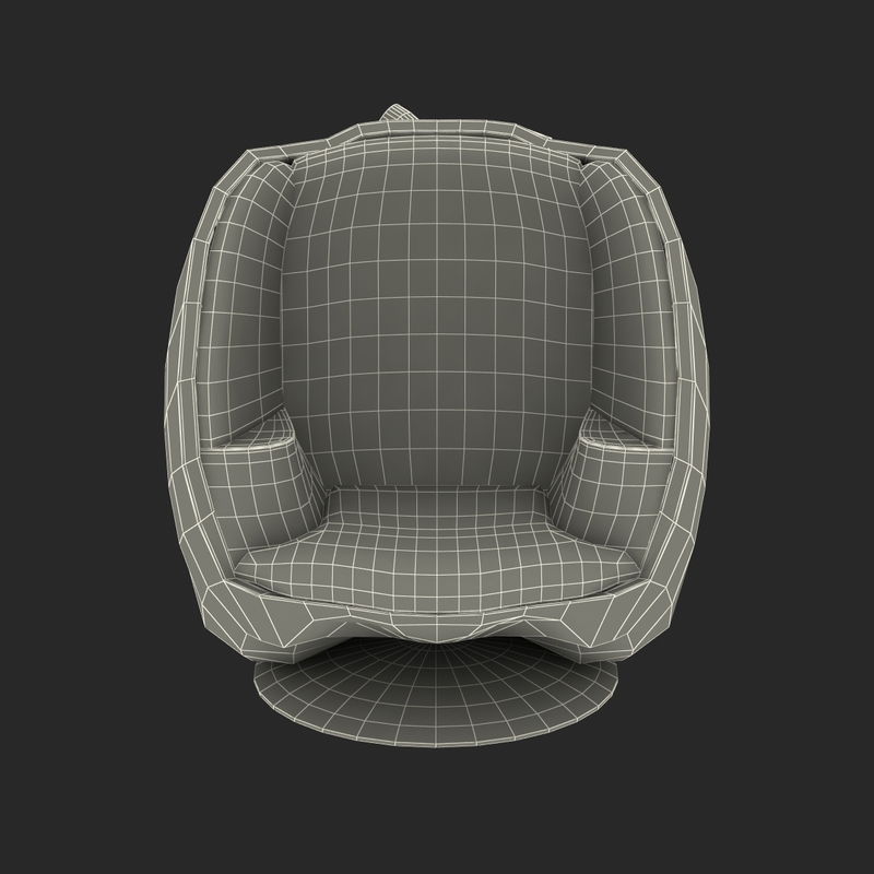 3d model apple chair