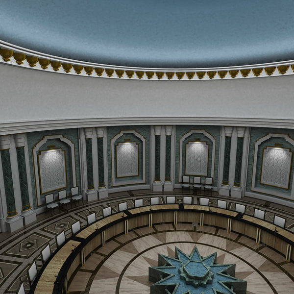 3d conference hall