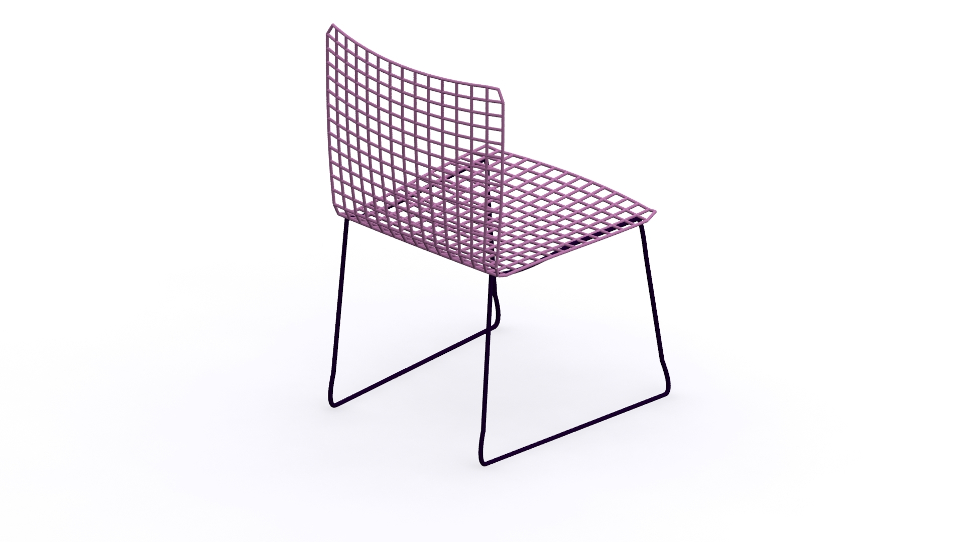 free max model wireframe chair