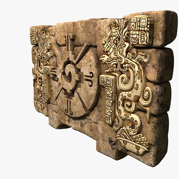 aztec artifact 3d model