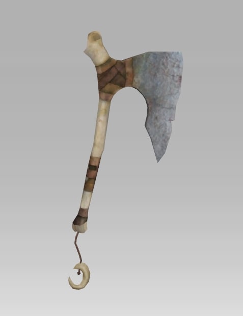 obj bone axe
