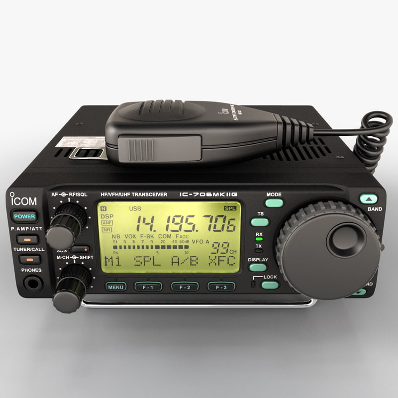 ham radio 3d model