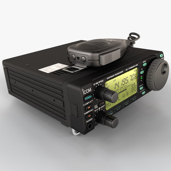 ham radio 3d model
