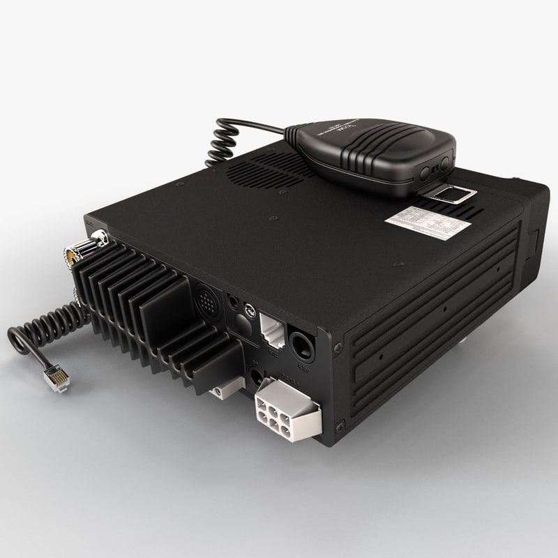 ham radio 3d model