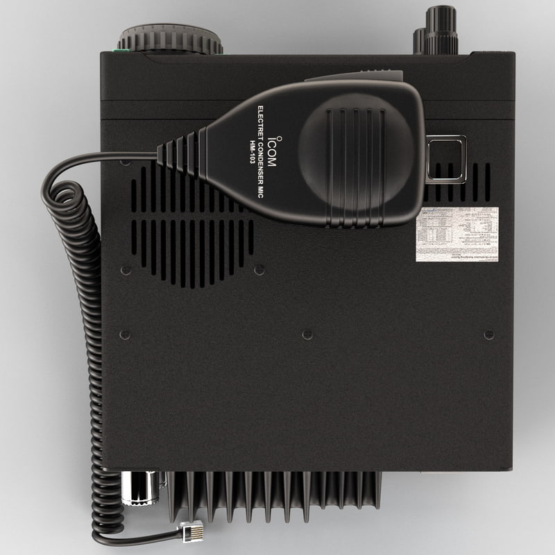 ham radio 3d model
