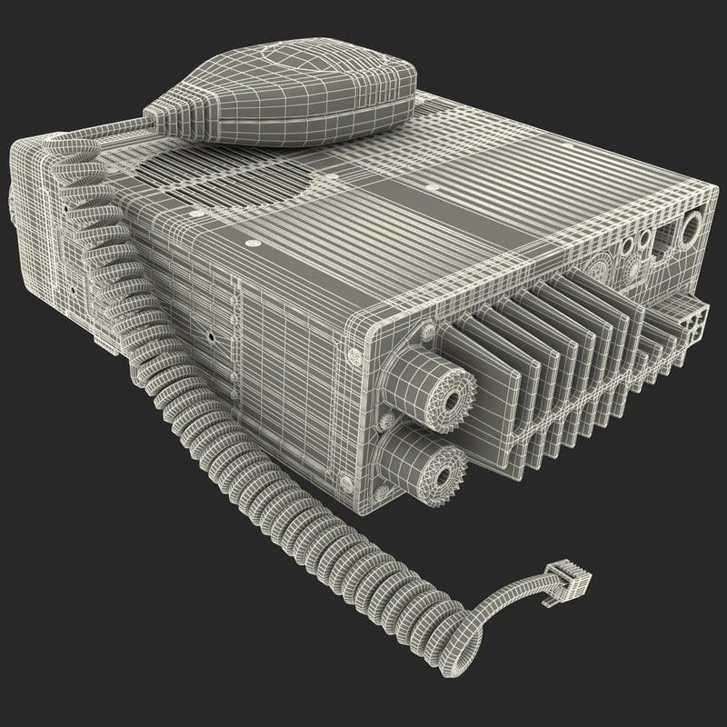 ham radio 3d model