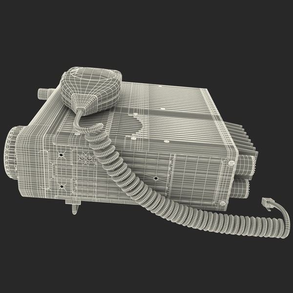 ham radio 3d model