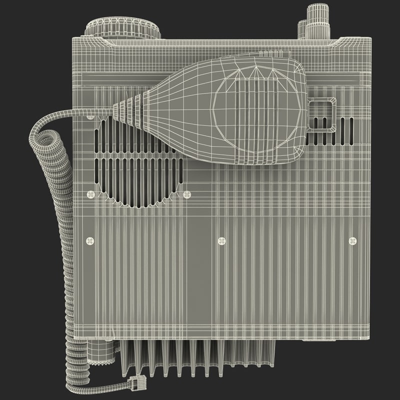 ham radio 3d model
