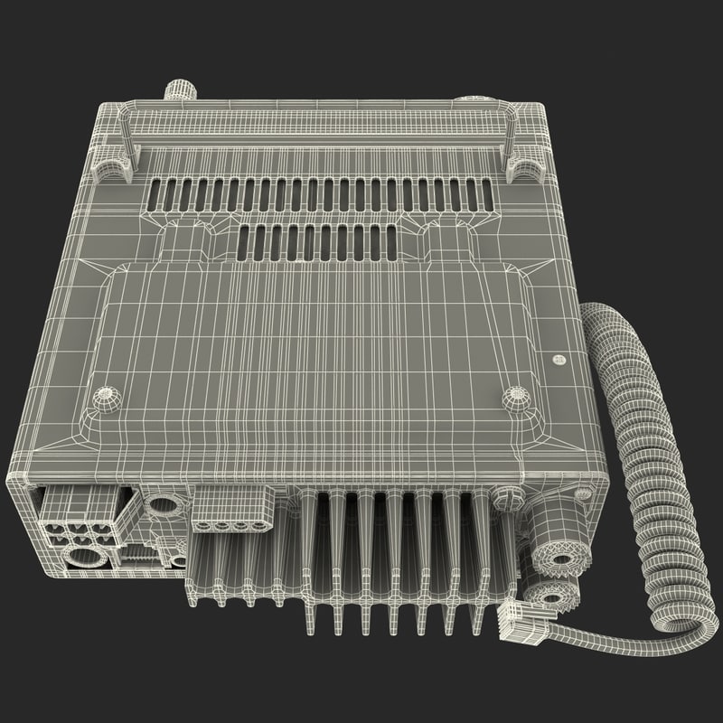 ham radio 3d model