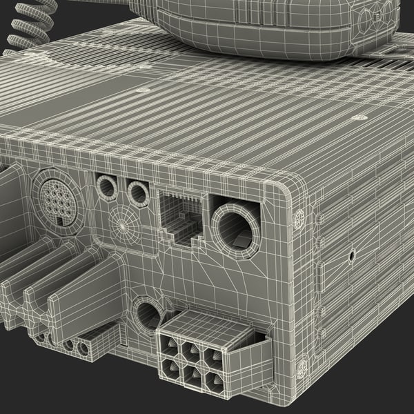 ham radio 3d model
