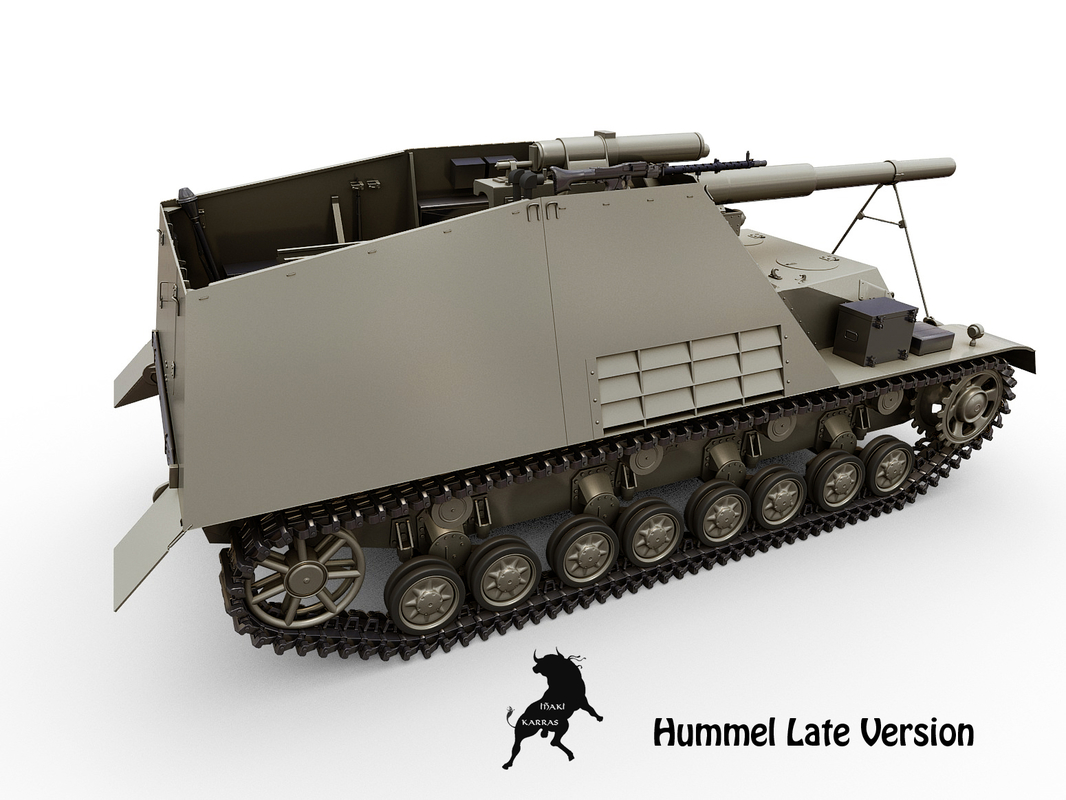 hummel late version sd 3d model