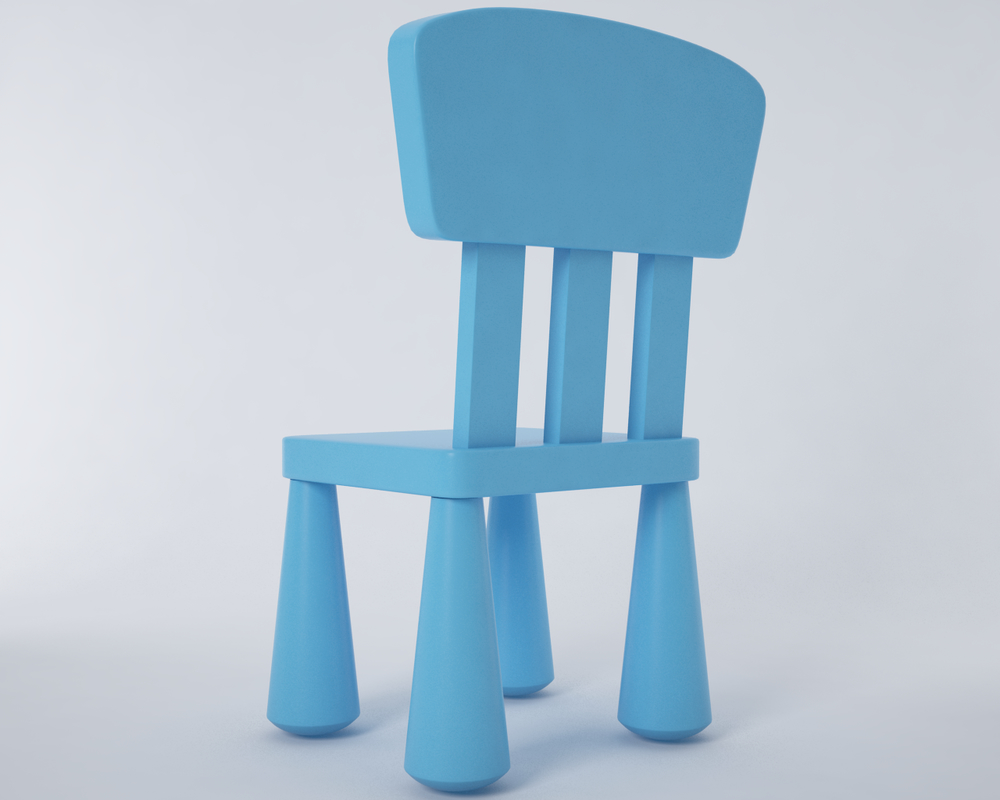 3d model mammut chair ikea