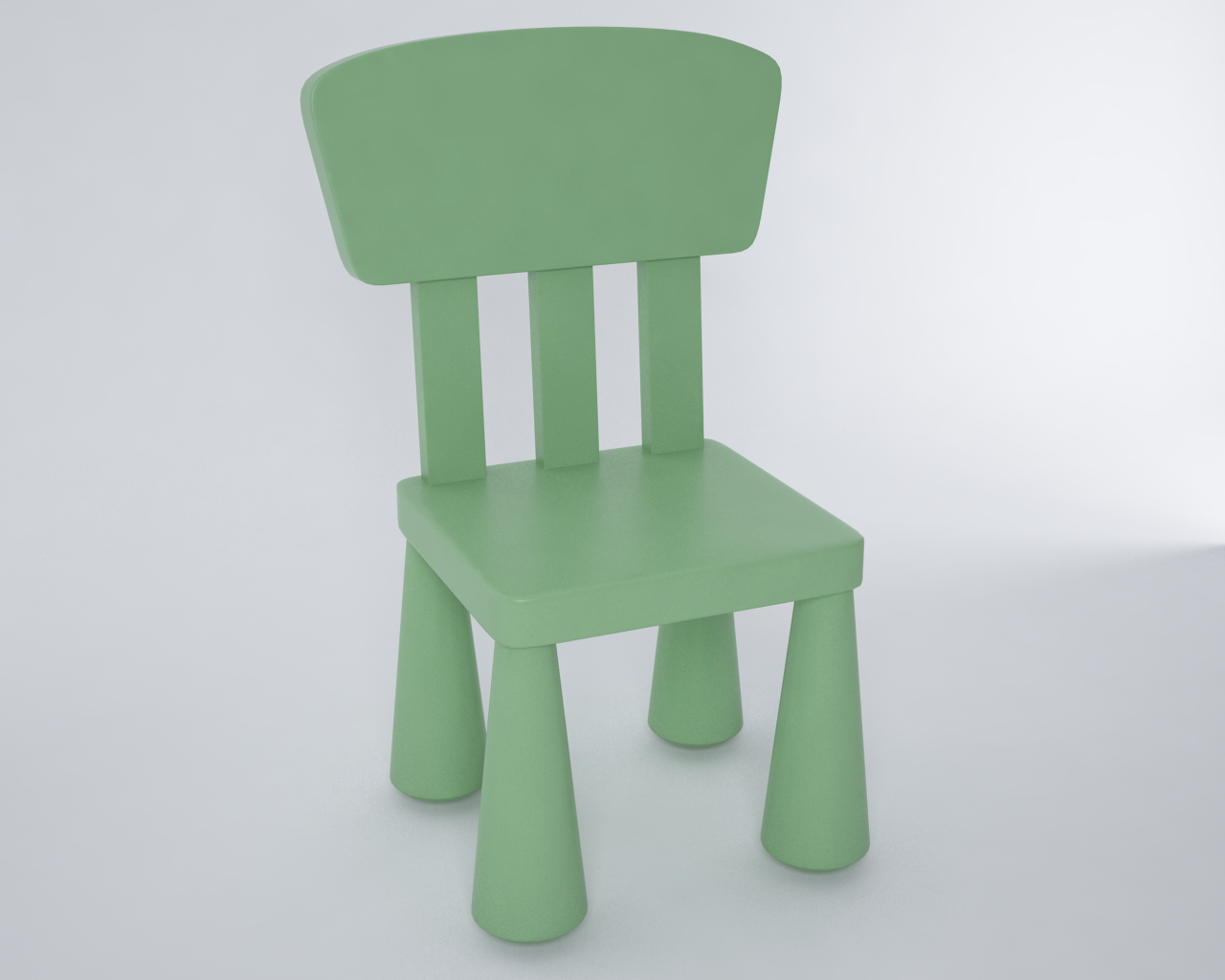 3d model mammut chair ikea