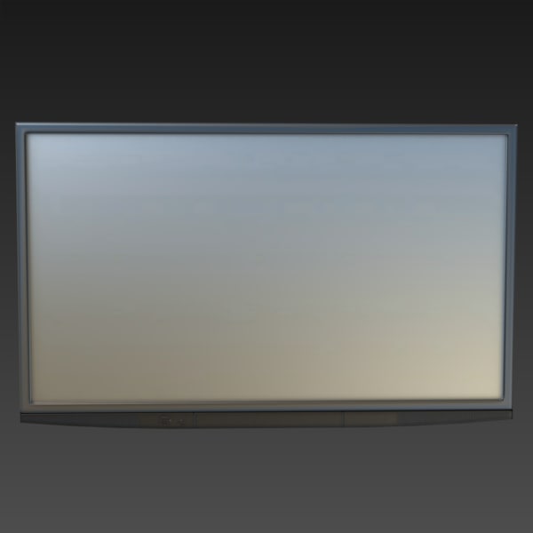 3ds max lcd tv