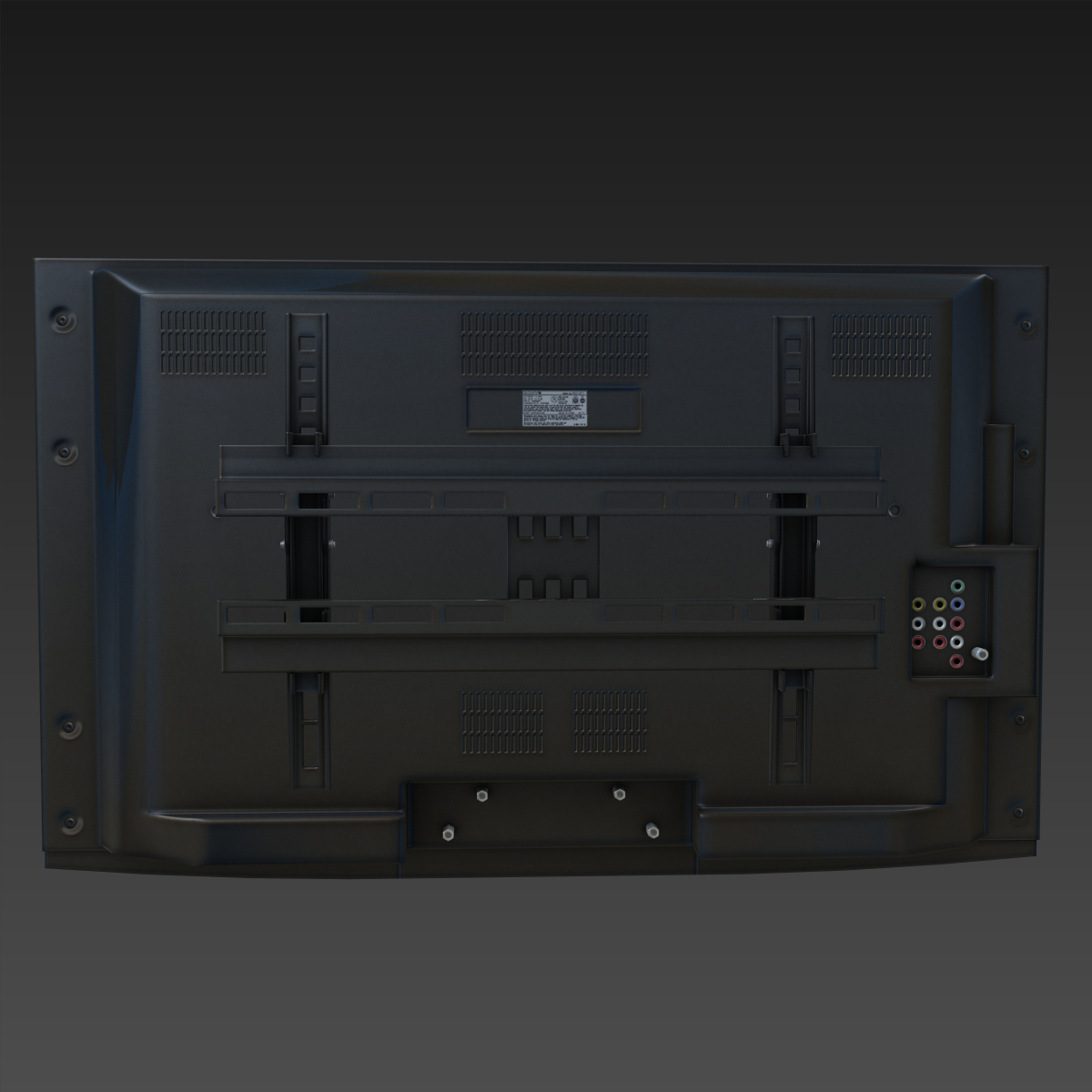 3ds max lcd tv