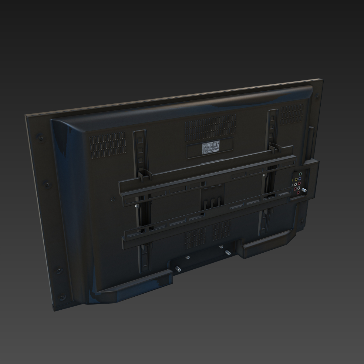 3ds max lcd tv
