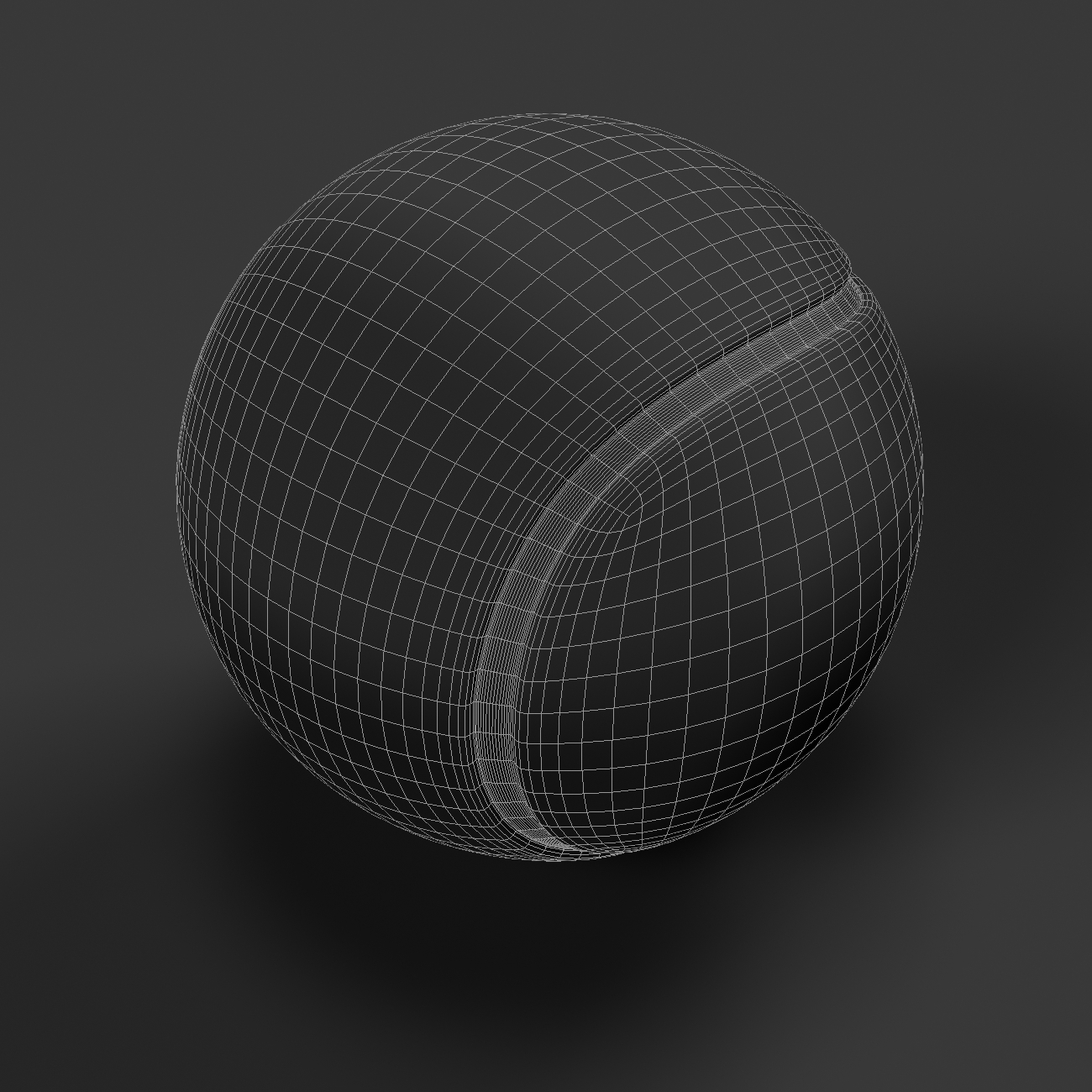 3d model tennis ball