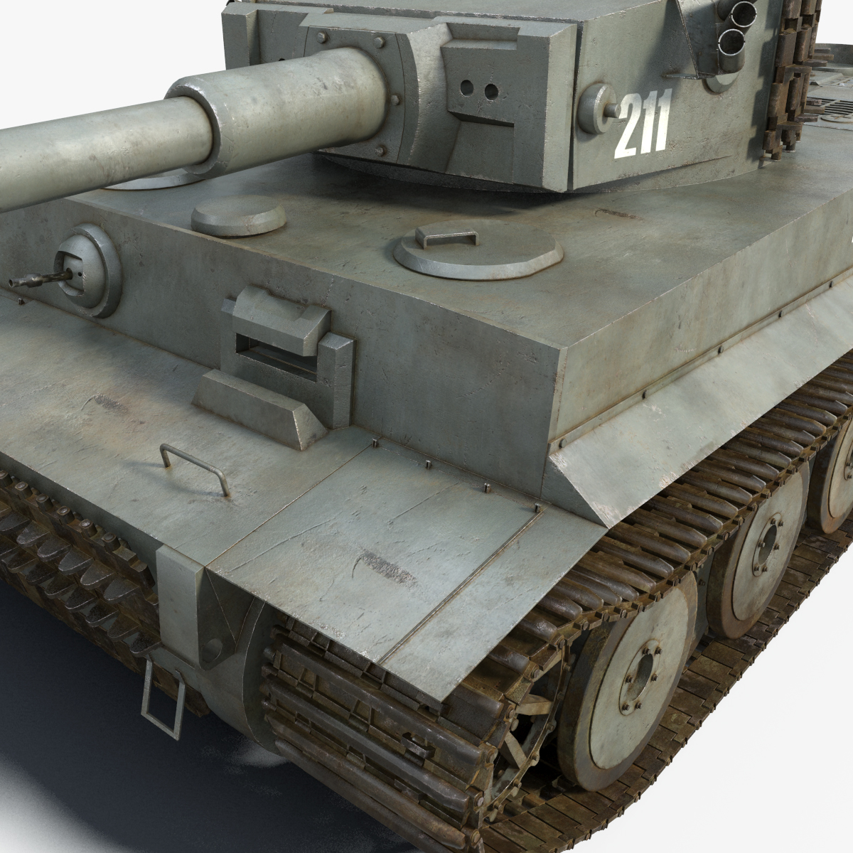 3d max panzerkampfwagen vi tiger pzkpfw