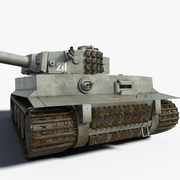 3d max panzerkampfwagen vi tiger pzkpfw
