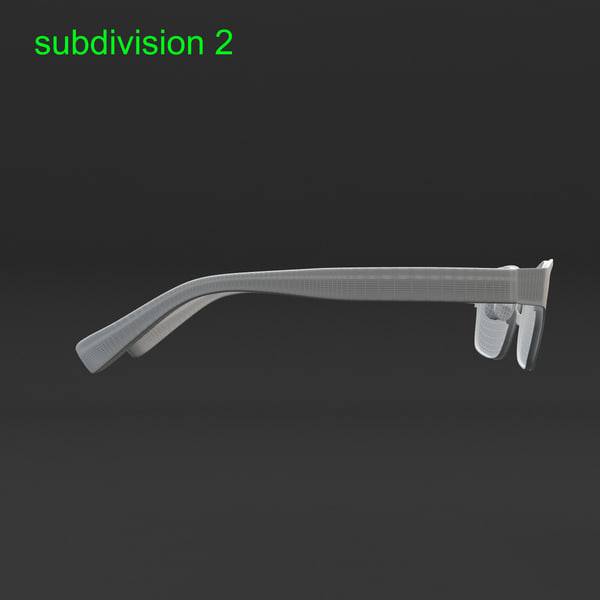 3d eyeglasses glasses accessories model