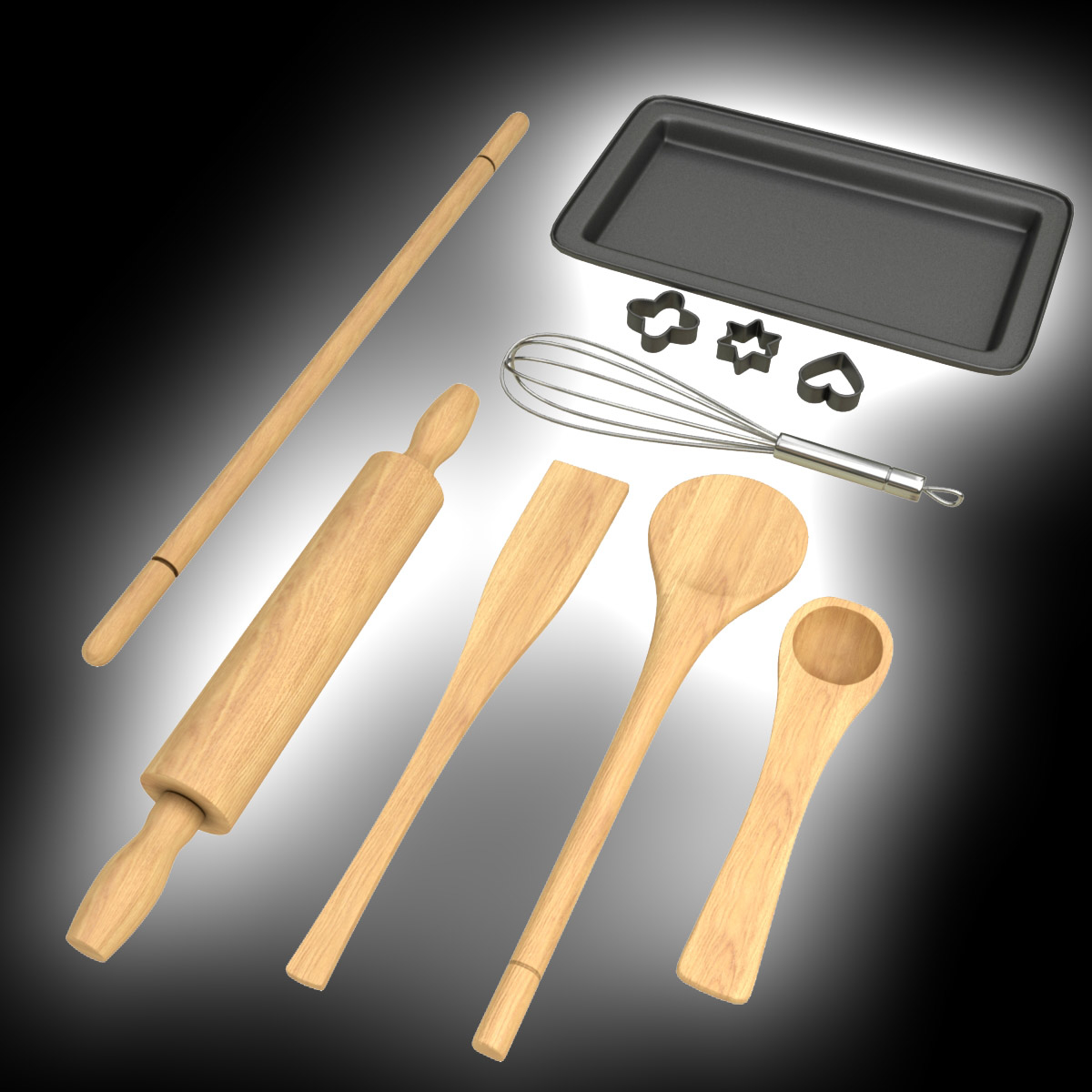 3d model baking tools