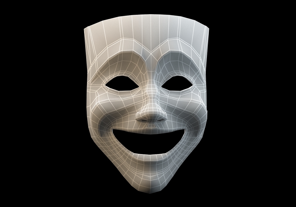 3d model mask