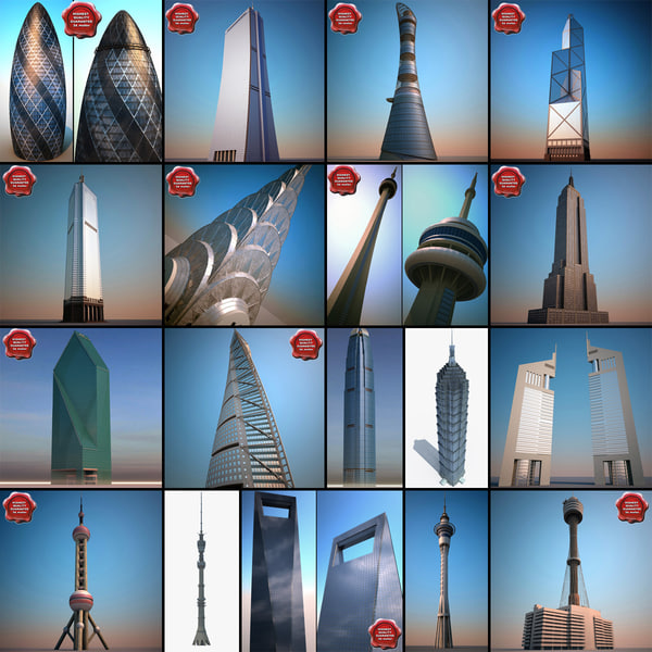 Shanghai World Financial Center 3D Models for Download | TurboSquid