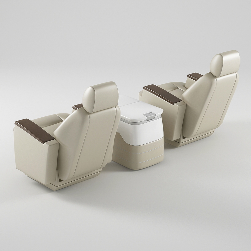3ds vip airplane business seats