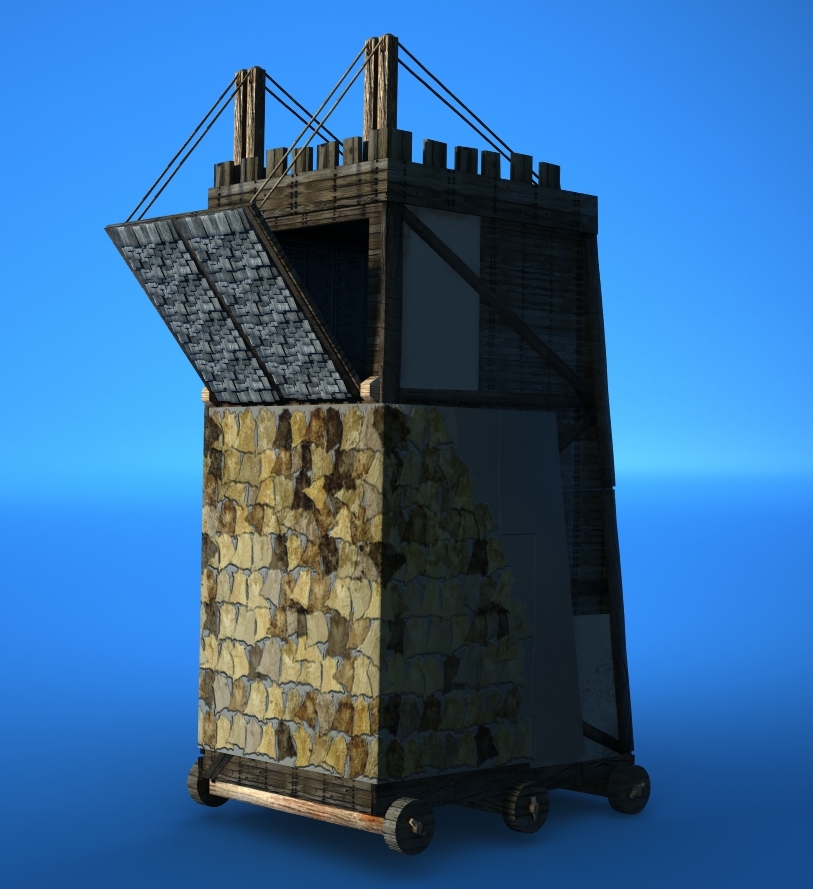 3d siege tower