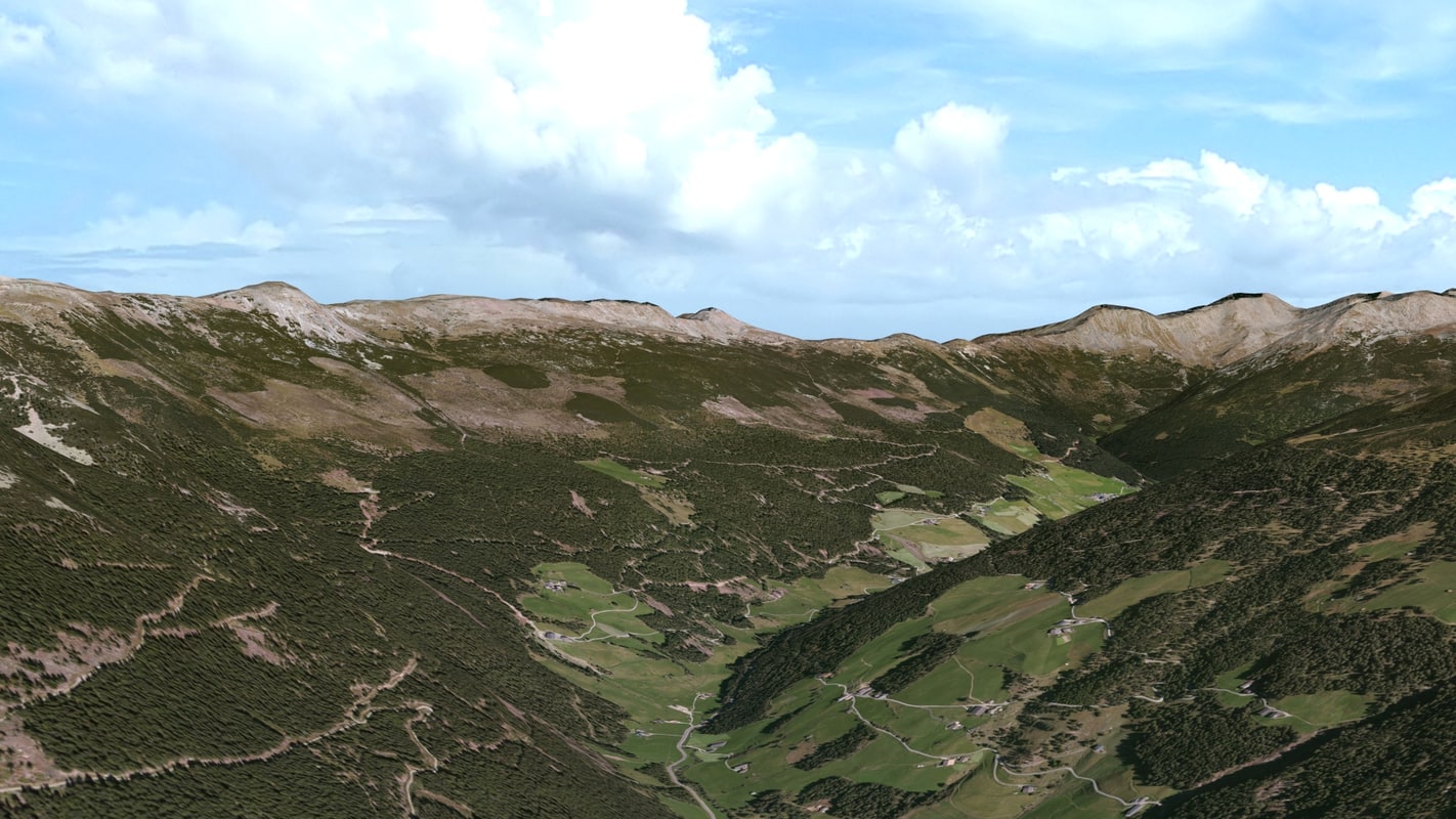 3ds max mountain alps