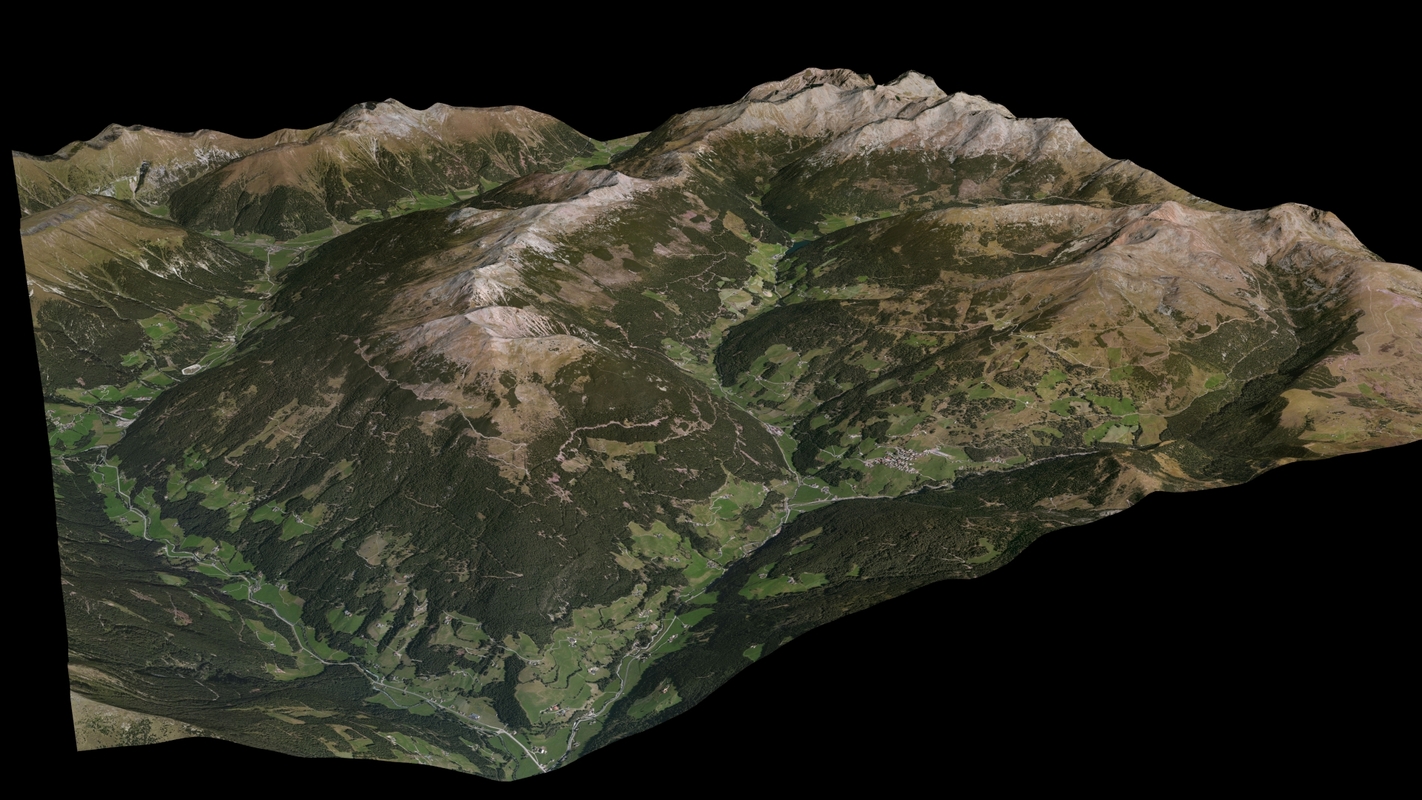 3ds max mountain alps