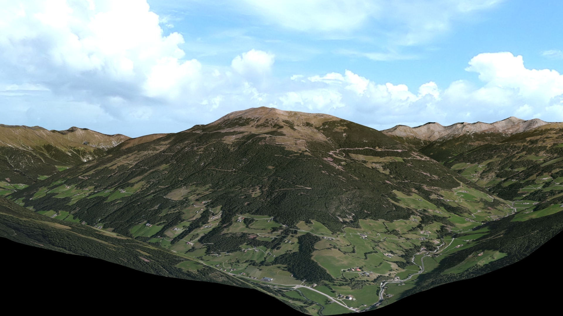 3ds max mountain alps