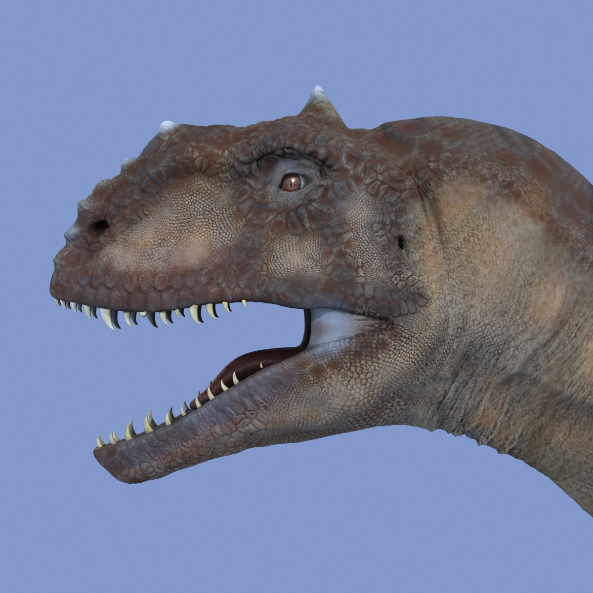 obj majungasaurus dinosaur