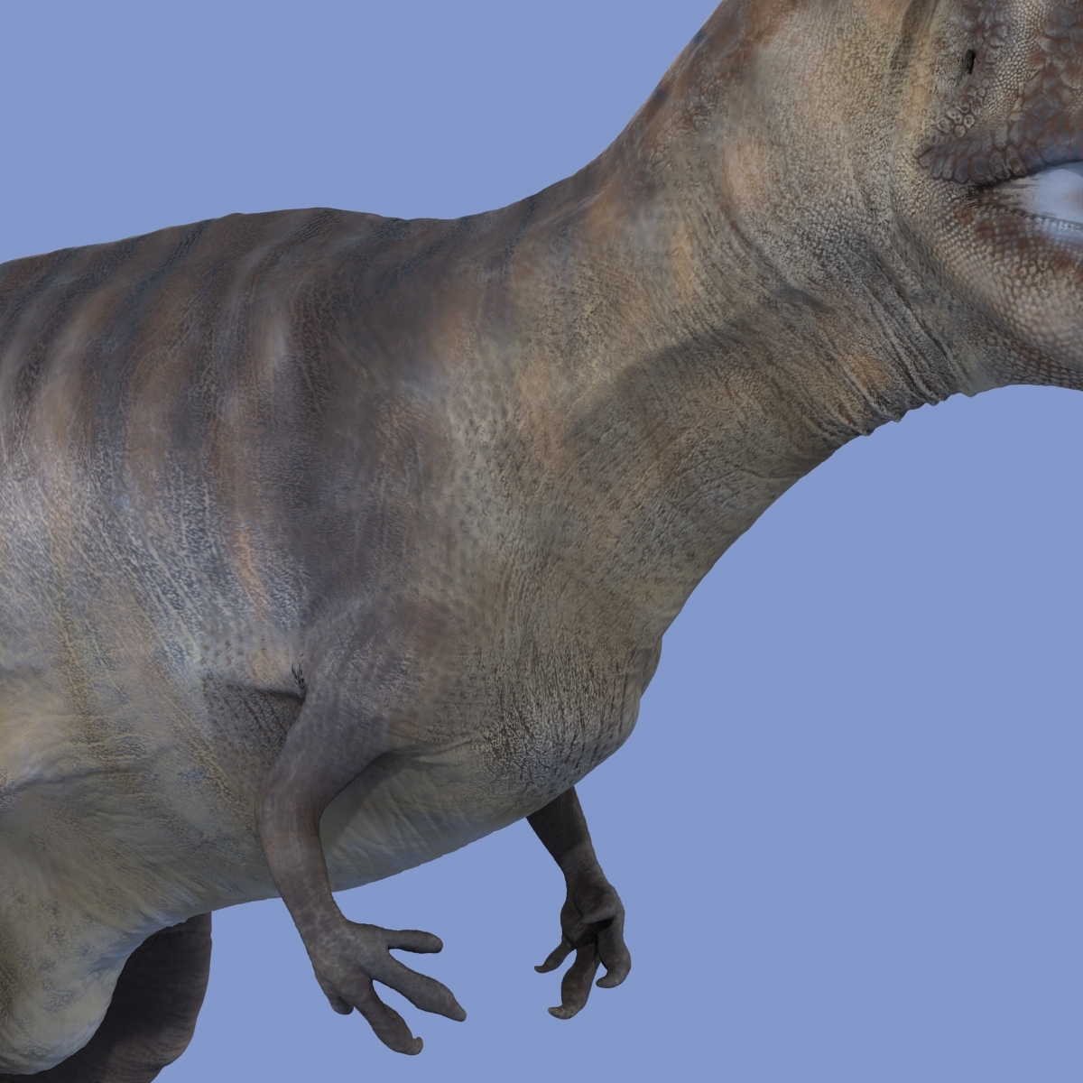 obj majungasaurus dinosaur