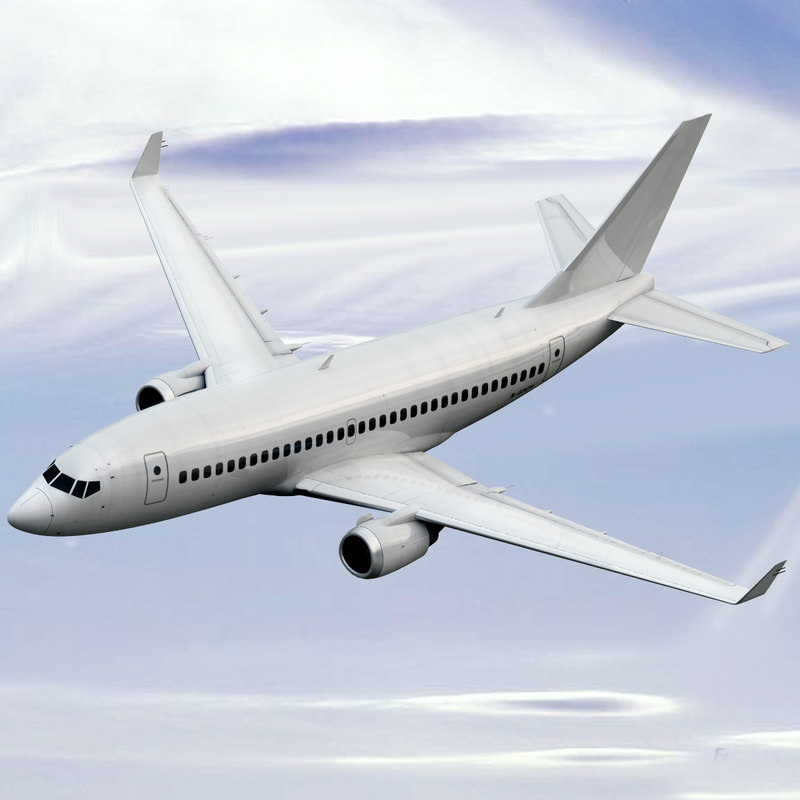 3d plane airplane generic model