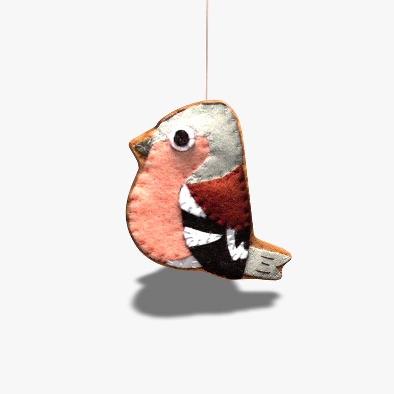3d model handcrafted bird mobile