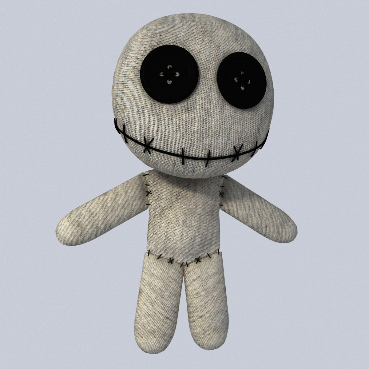 3d toy character model