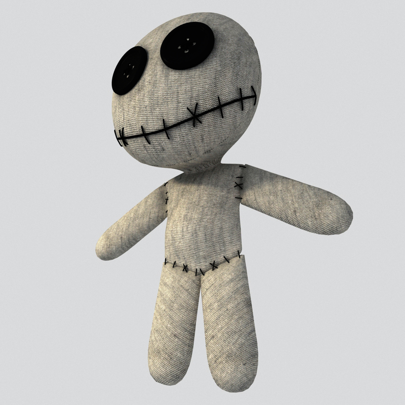 3d toy character model
