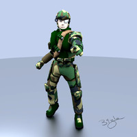 Blender Soldier Models | TurboSquid