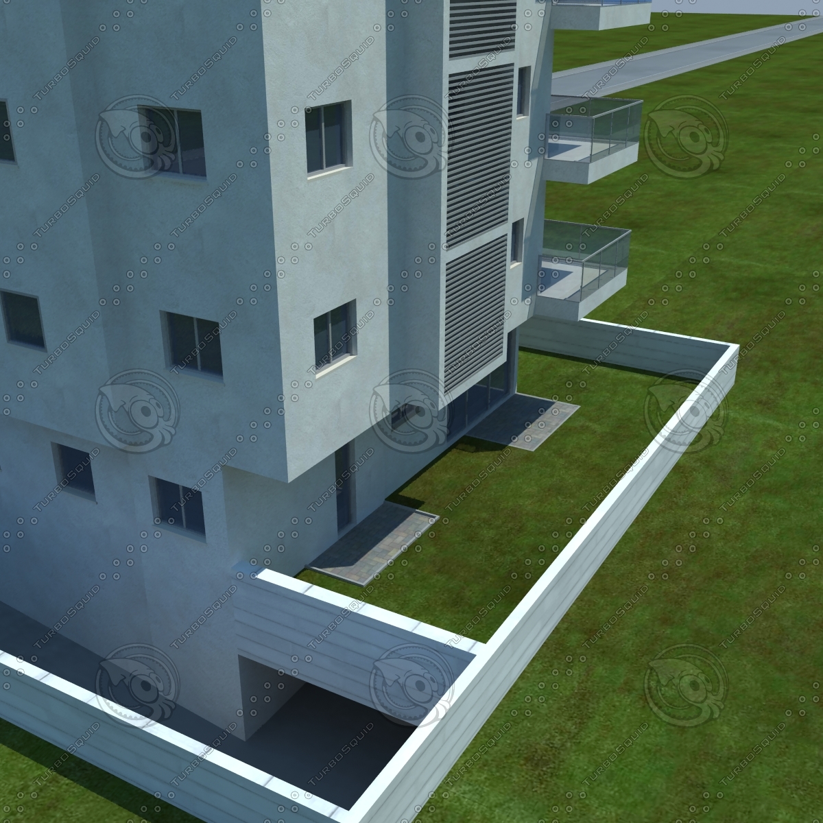 3d buildings 1 3 model