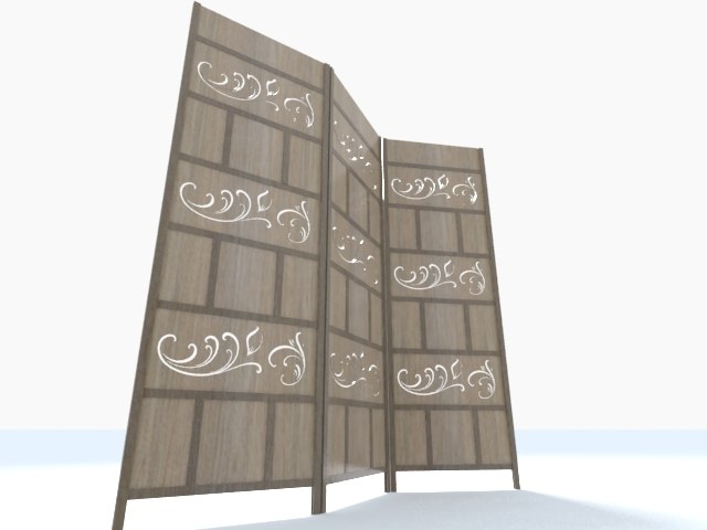 paravan modern 3d model