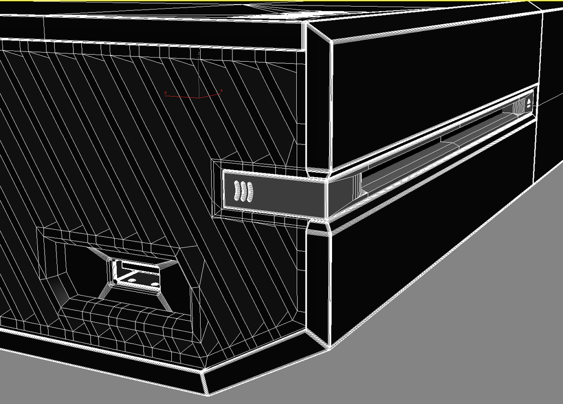 xbox console 3d model